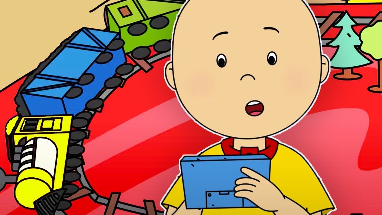 Train Crash | Caillou | Cartoons for Kids | WildBrain Little Jobs - YouTube