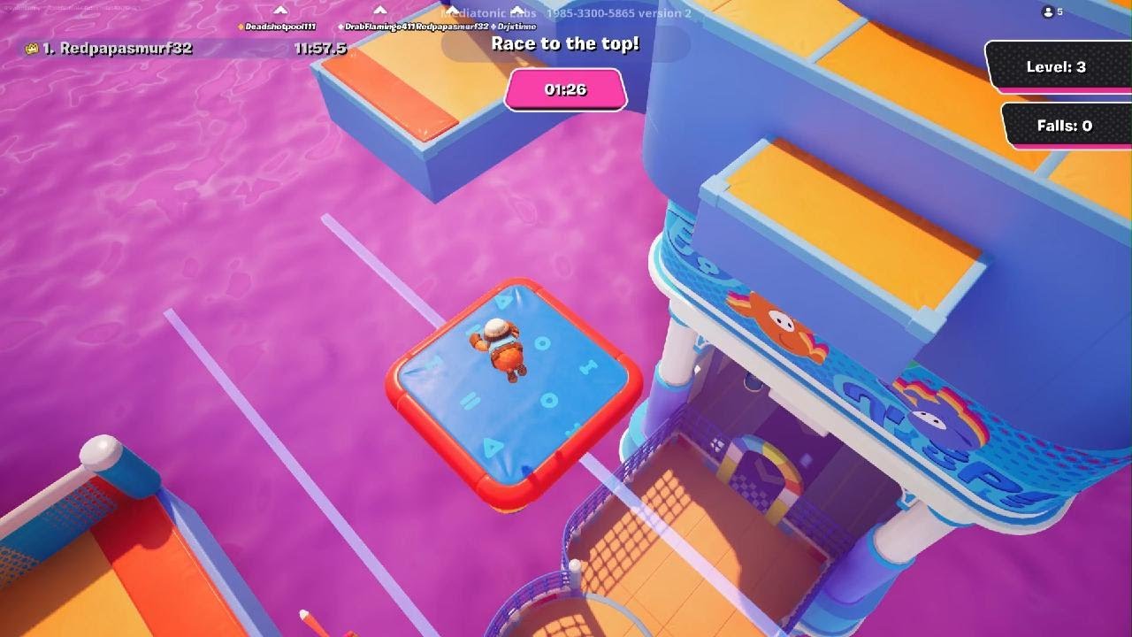 Fortnite x Fall Guys Tumble Towers Gameplay - YouTube