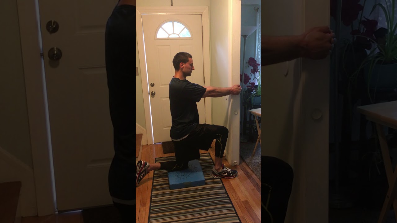 HALF KNEELING DOOR FRAME-ANTI ROTATION - YouTube