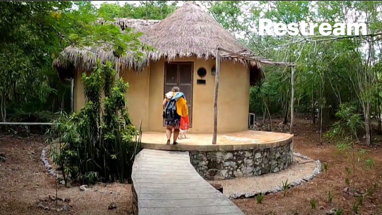 Authentic Hobbit Cabin: Cenote Jumping Homún Yucatán MX #explore # ...