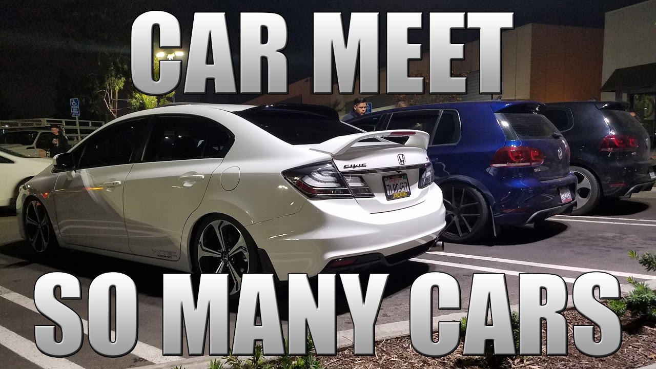 Car Meet | So Many Cars! - YouTube