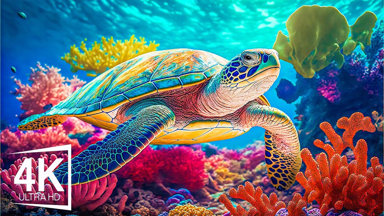 Top 50 Most Beautiful Marine Animals 🐋- Coral Reefs and Colorful Sea ...