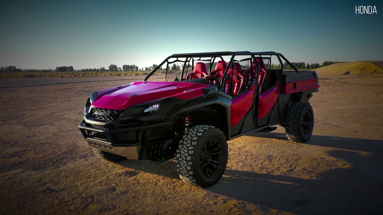 Honda Rugged Open Air Vehicle Concept for 2018 SEMA Show - YouTube