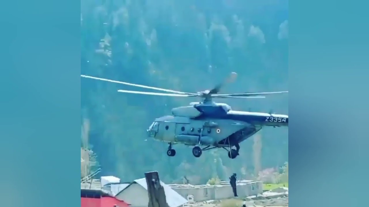 NSG Black Cat Commandos Slithering Operations | IAF MI-17 Helicopter ...