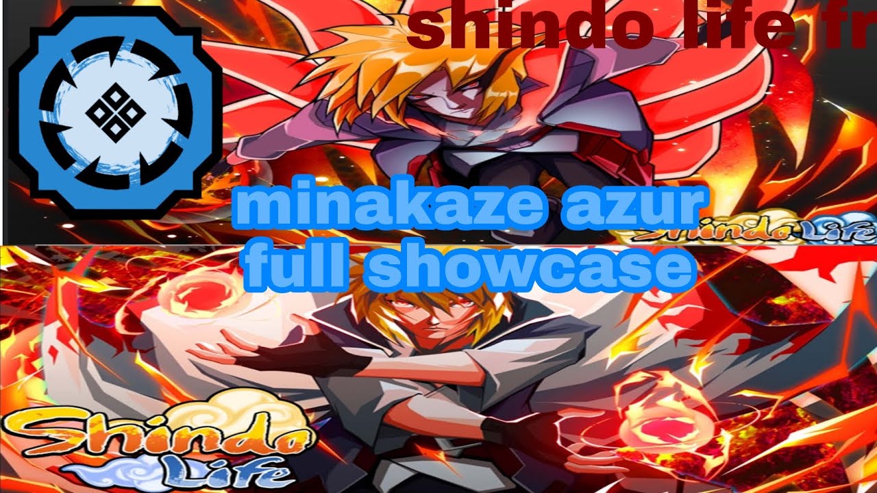 minakaze azur full showcase shindo life fr - YouTube
