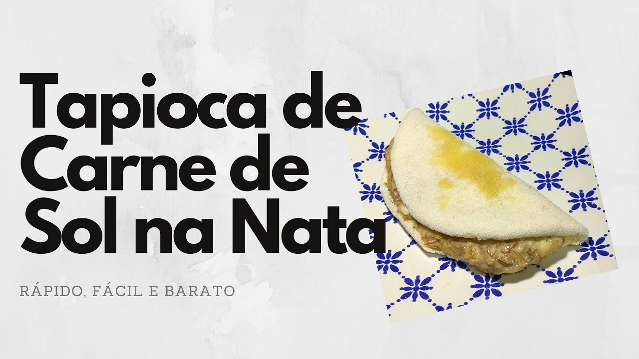 COMO FAZER UMA TAPIOCA FOFINHA. RECEITA PARAIBANA - YouTube