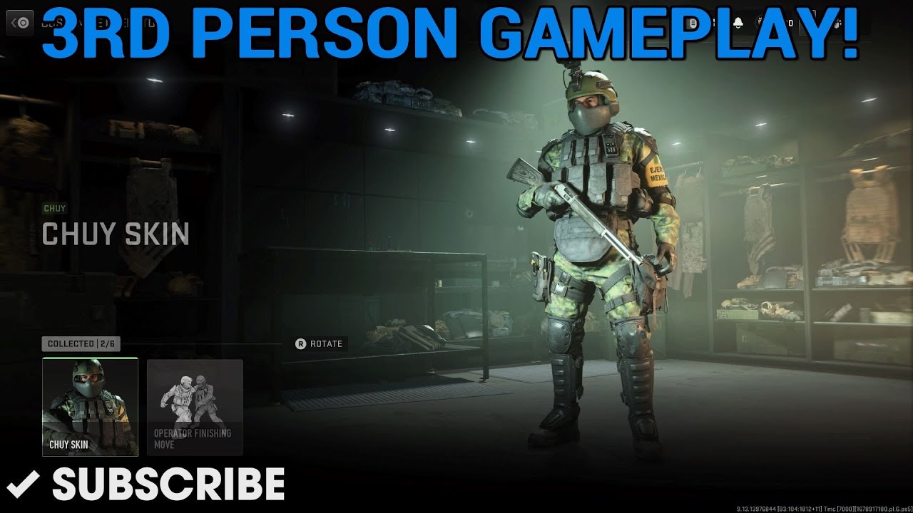 CALL OF DUTY MODERN WARFARE 2 3RD PERSON GAMEPLAY! - YouTube