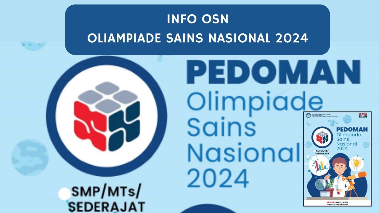 INFO TERBARU OLIMPIADE SAINS NASIONAL (OSN) 2024 - YouTube