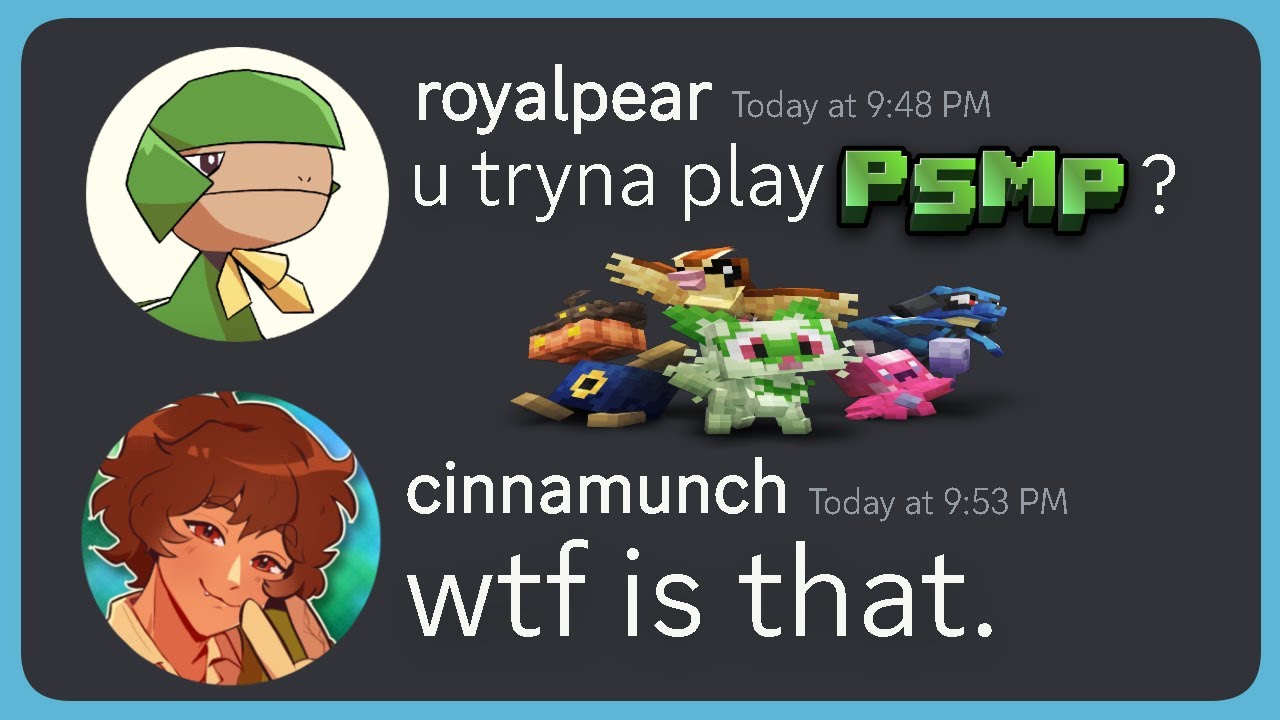 [MINECRAFT] DAY 1 On Royalpear's Pokemon SMP... (IM COOKED😭) - YouTube