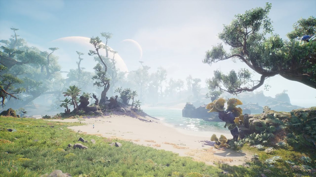 Beautiful Surreal Landscapes in Outcast: A New Beginning - YouTube