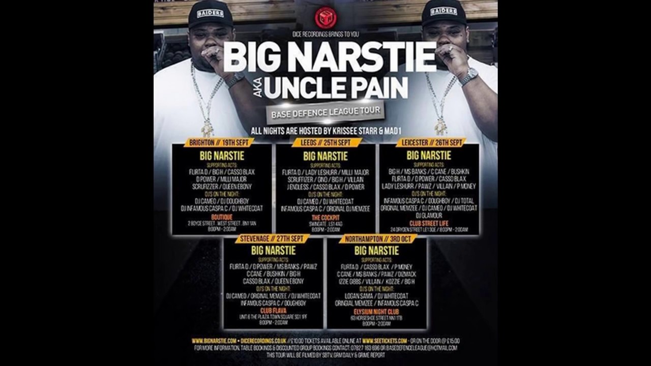 Big Narstie Uncle Pain - Her Brother was just Watching us - YouTube