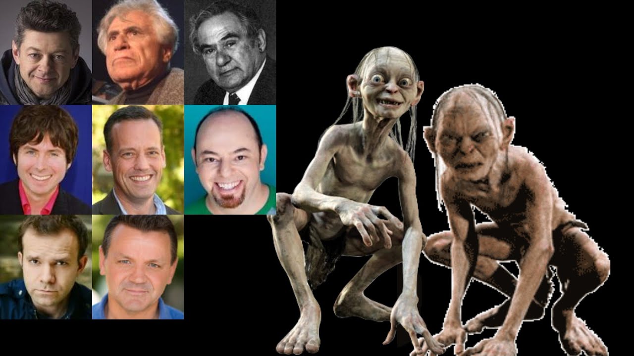 Animated Voice Comparison- Gollum / Smeagol (Lord of the Rings) - YouTube