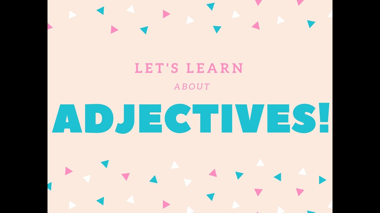 Adjectives Introduction- "What's in the Box?" - YouTube