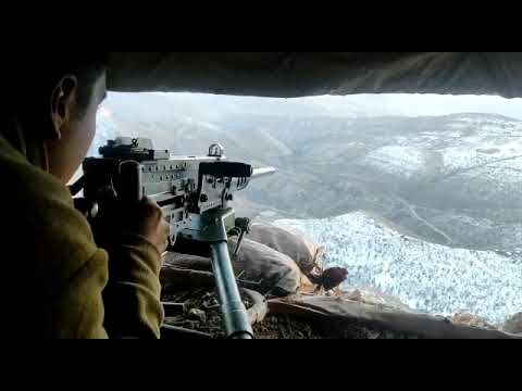 12.7mm uçak savar seri atış