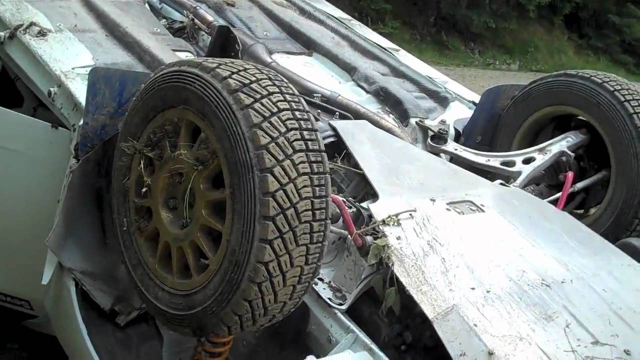 Nigel Seabold Crash Severn Valley Rally 2010 - YouTube