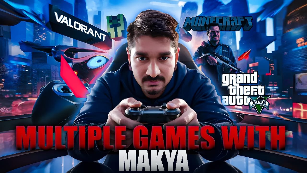 MULTIPLE GAMES WITH MAKYA || MAKYA IS LIVE || #makyaislive #multplayer ...