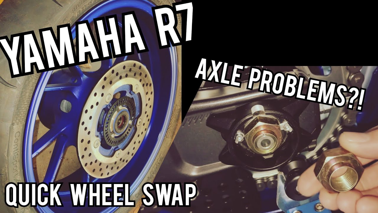 Yamaha R7 - Rear Axle Fix and Modification - YouTube