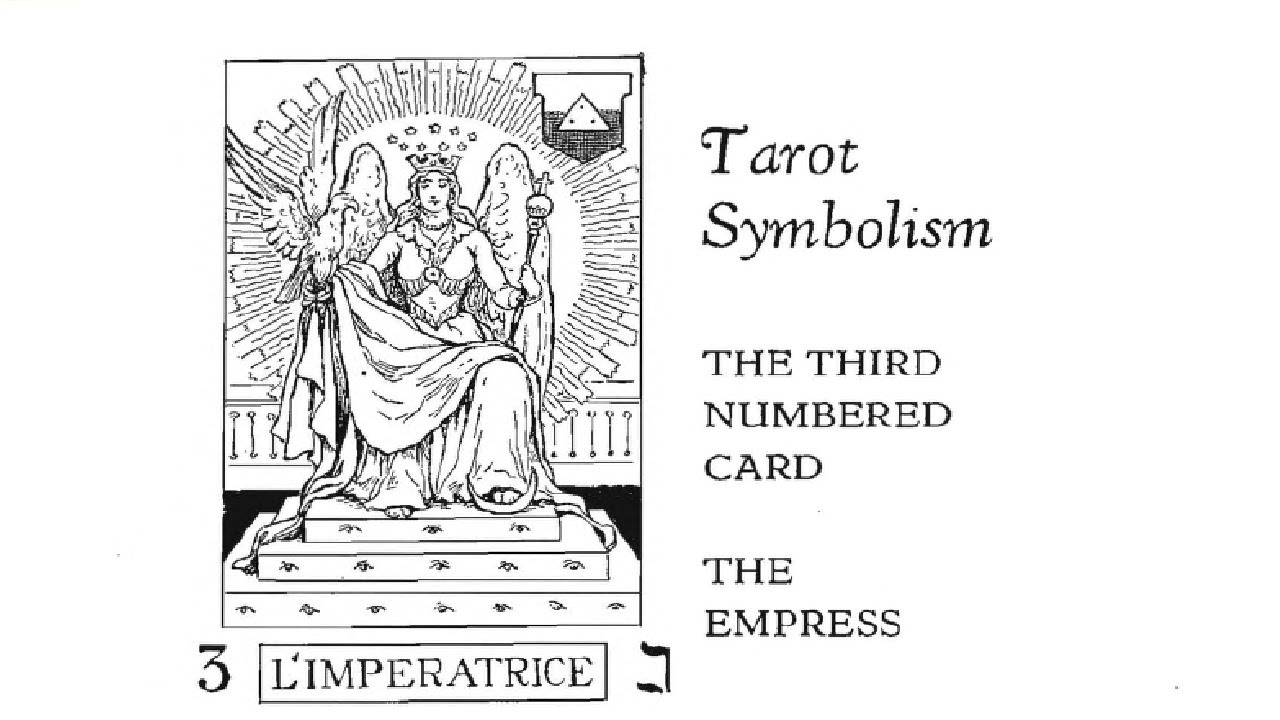 The Empress: Tarot Symbolism 3/10 By Manly P. Hall - YouTube