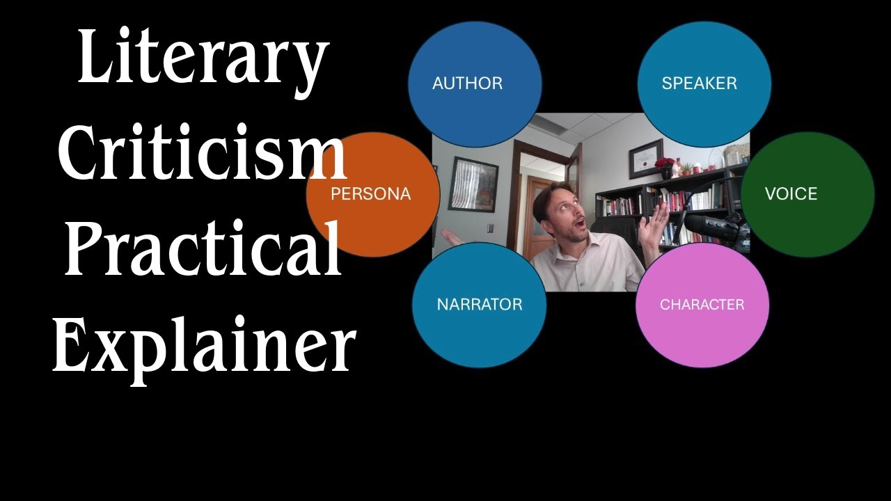 English Prof Explains Literary Terms: Author, Speaker, Voice, Narrator ...