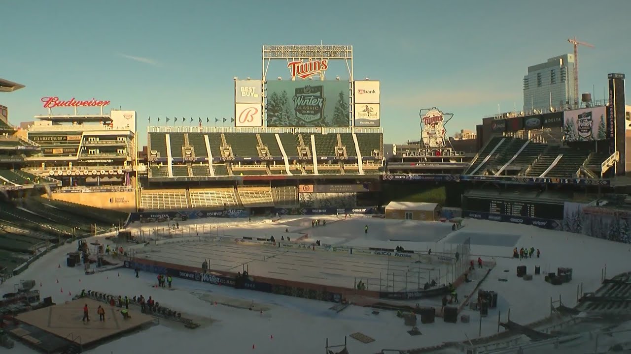Winter Classic Expected To Be Coldest NFL Game - YouTube
