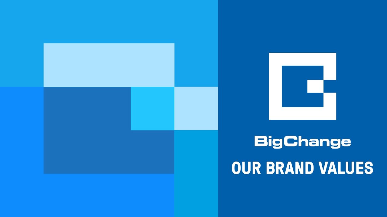 Our Brand Values | BigChange - YouTube