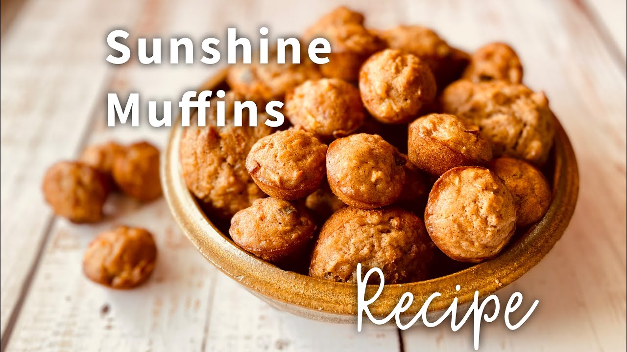 Sunshine Muffins Recipe - YouTube