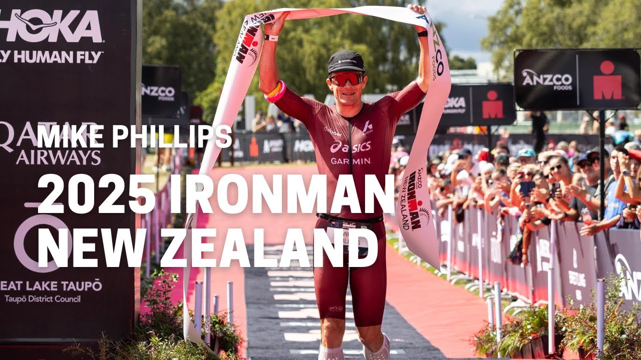 2025 Ironman New Zealand Male Winner - Mike Phillips - YouTube