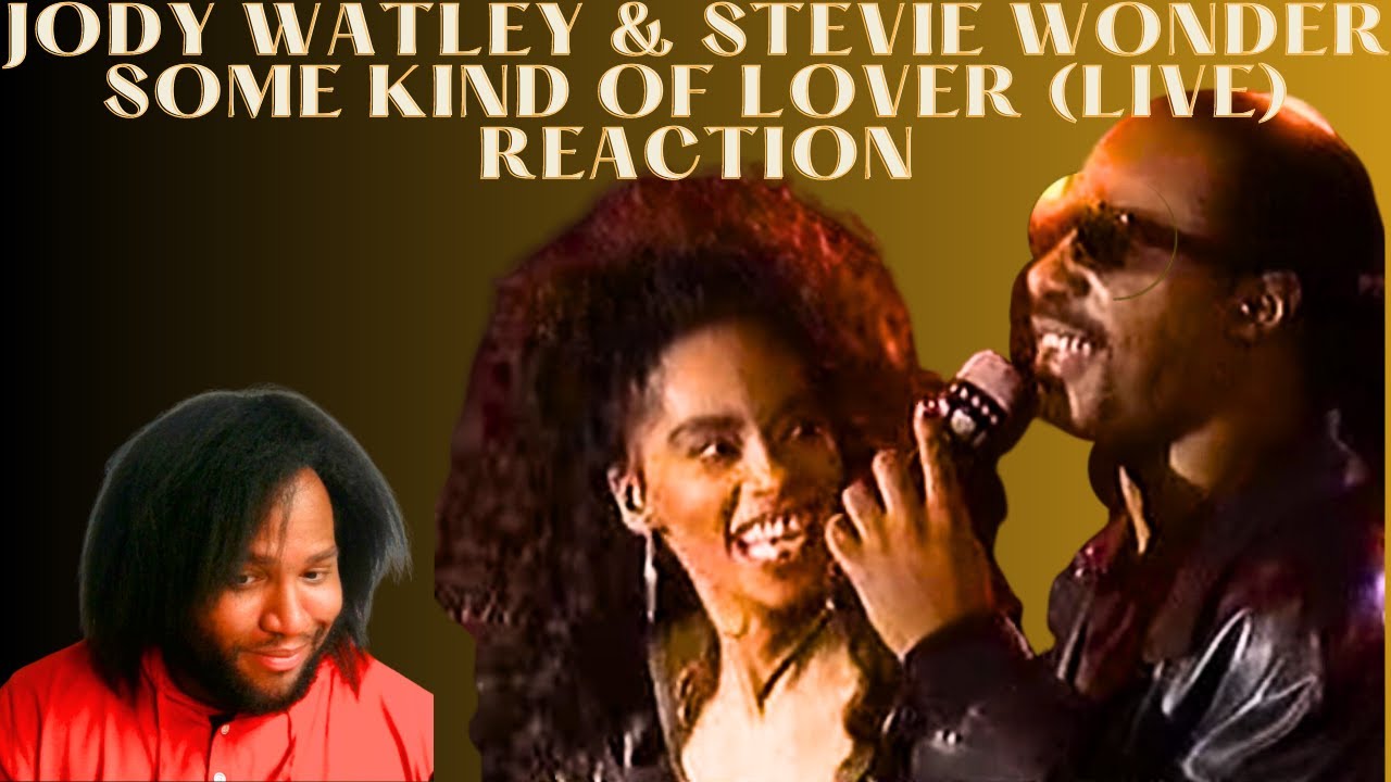 Jody Watley and Stevie Wonder Reaction - YouTube