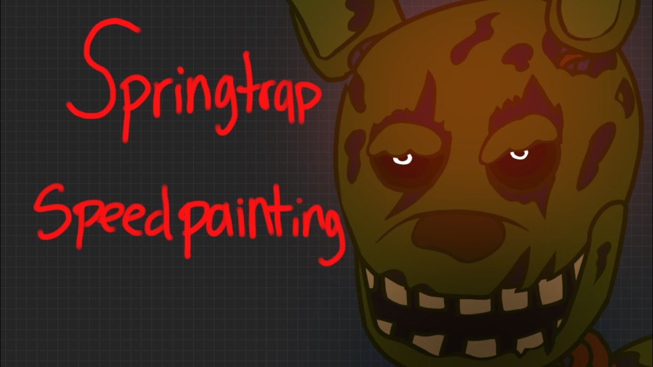 Springtrap Speedpaint - YouTube