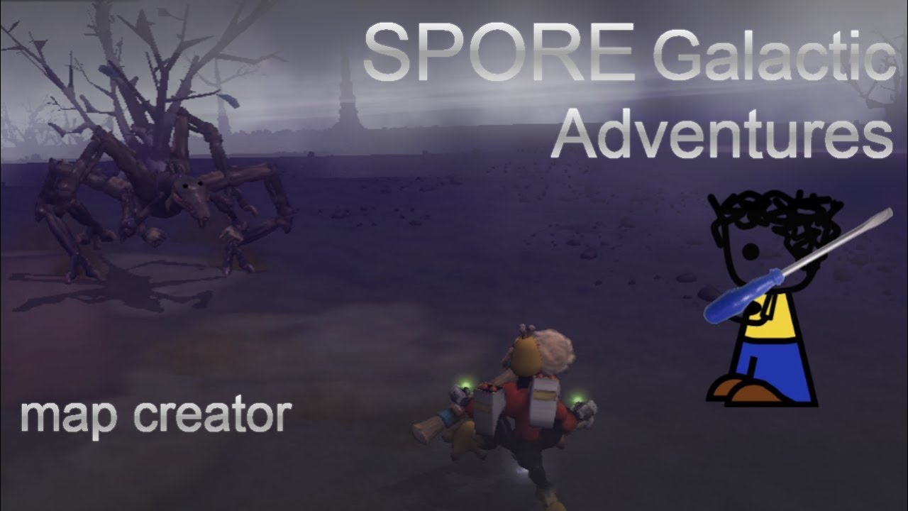 SPORE GalacticAdventures - map editor #1 - YouTube