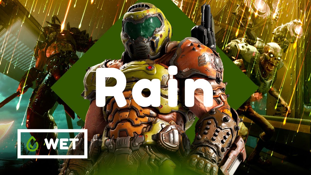 Getting wet in DOOM Eternal - video games rain - Rain Potion - YouTube