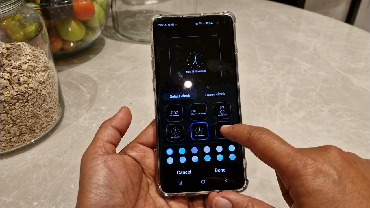 How to Display Analog or Digital Clock on Your Locked Screen Android ...