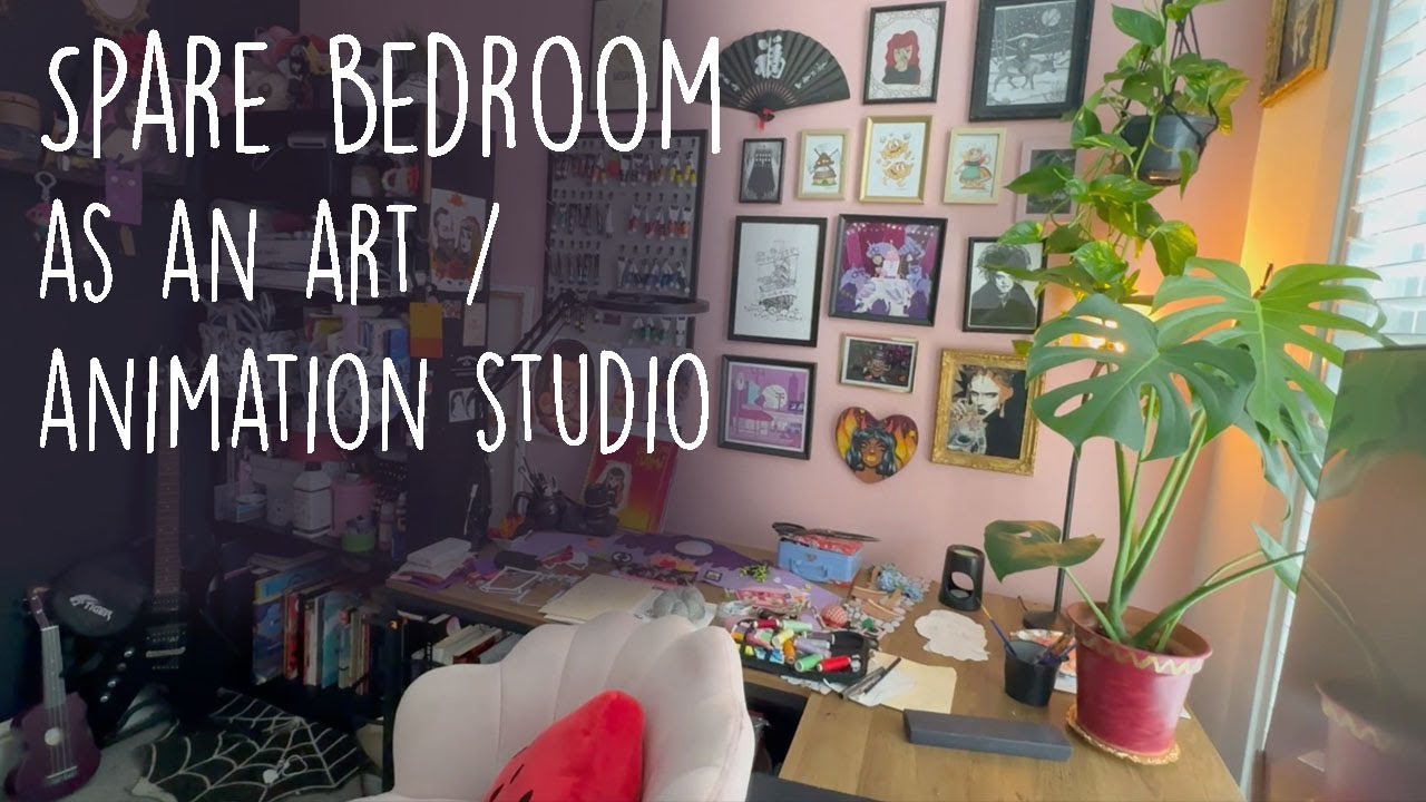Animation studio / art studio / Office in the spare room of my house ...