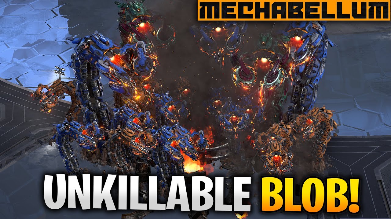 This SAND WORM BLOB Strat = FREE FFA WINS? - Mechabellum Cast - YouTube