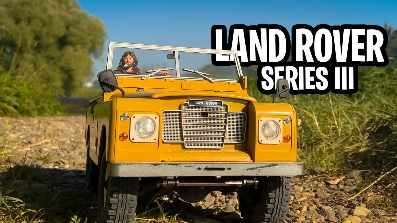 Boom Racing BRX02 Land Rover SERIES III 88 OffRoad RC Crawler 4x4 - YouTube