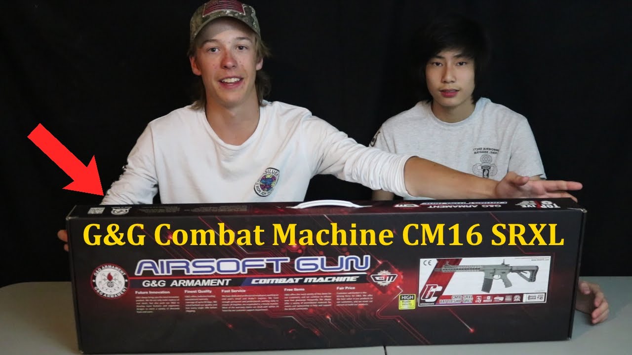 G&G COMBAT MACHINE CM16 SR XL Review - YouTube