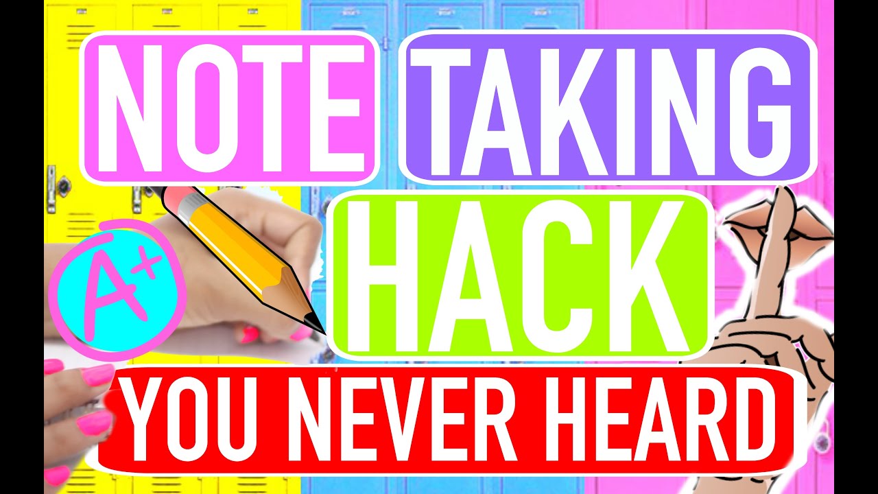 NOTE-TAKING HACK you NEVER heard | Paris & Roxy - YouTube