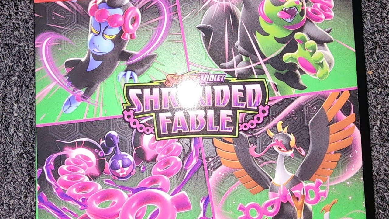 Pokemon Shrouded Fable BB Opening - YouTube