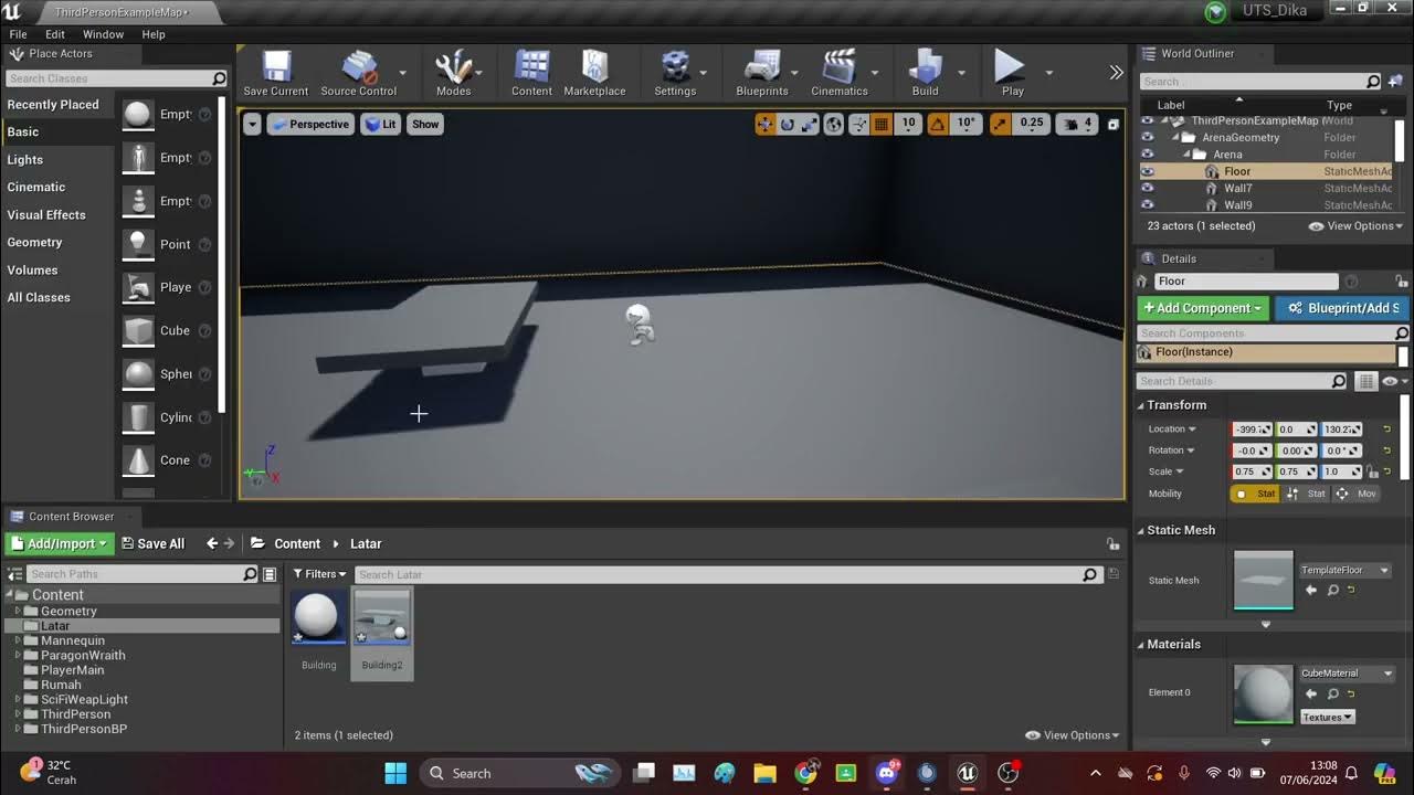 Blueprint Fundamentals (Unreal Engine)Haikal Rafif Arkananta - YouTube