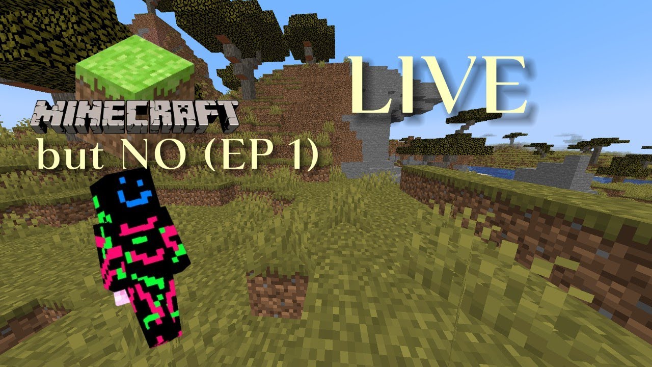 minecraft but no. (ep 1) - YouTube