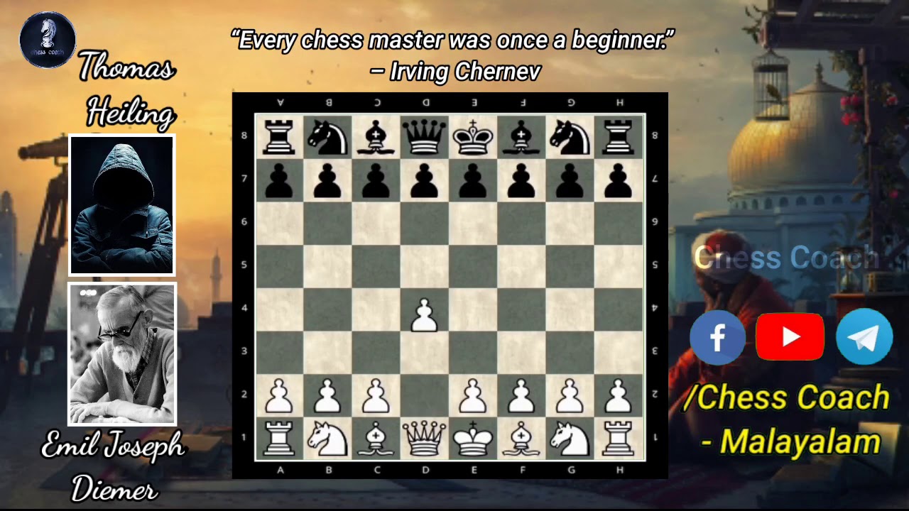 Immortal Pawns | Emil Joseph Diemer | Thomas Heiling - YouTube