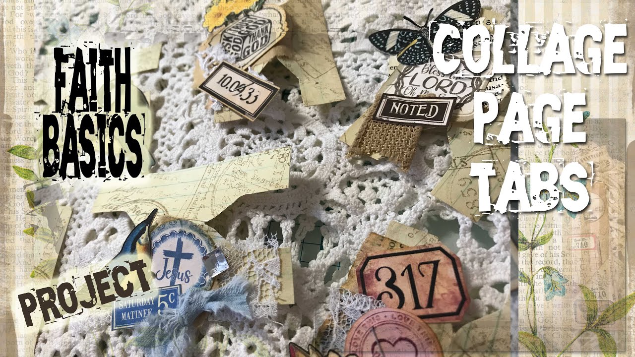 Collaged Page Tabs - inspired by Luise Heinzl (164) - YouTube