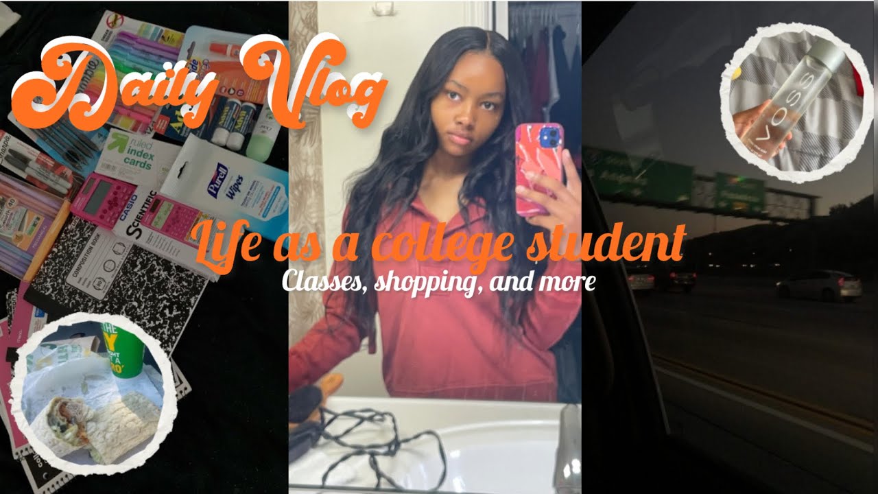 Daily Vlog: College life (work, morning routine, etc…) - YouTube