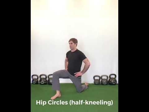 TDH Hip Circles (half-kneeling) - YouTube