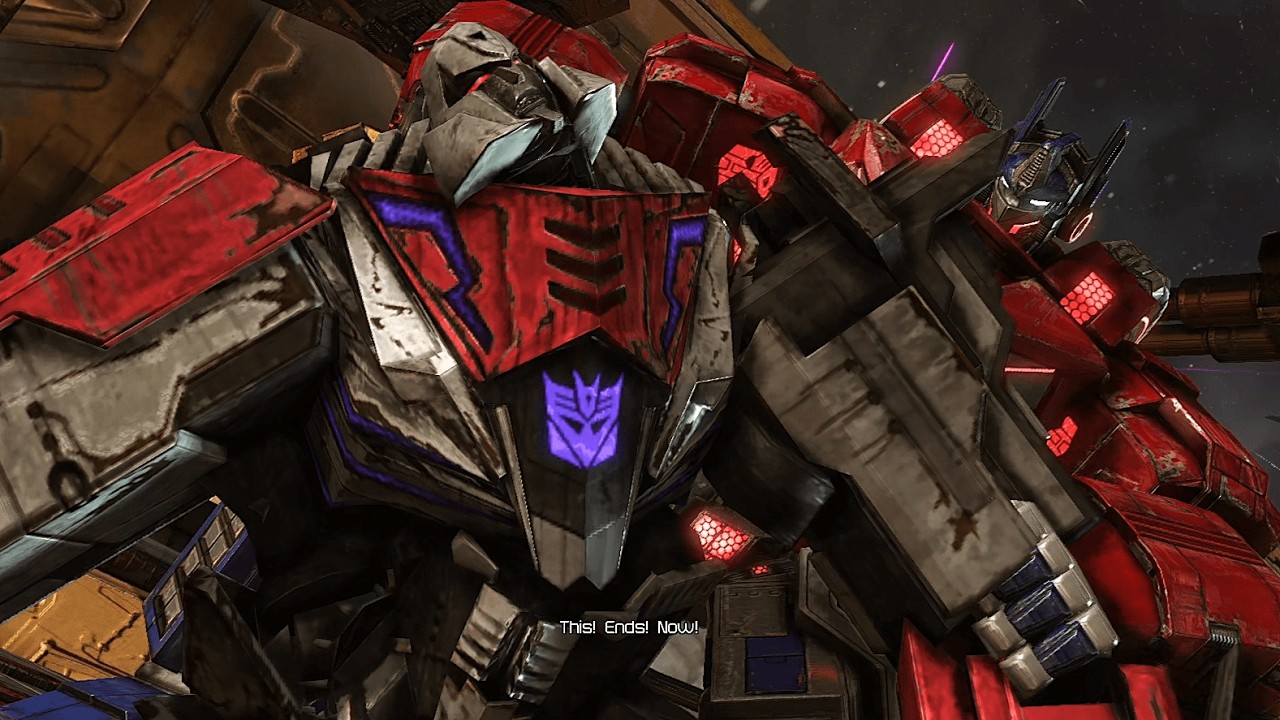 Optimus & Megatron Duel (WFC Models Mod) - Transformers Fall of ...