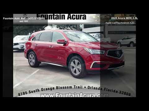 2020 Acura MDX 3.5L - Fountain Auto Mall - Orlando, FL 32... - YouTube