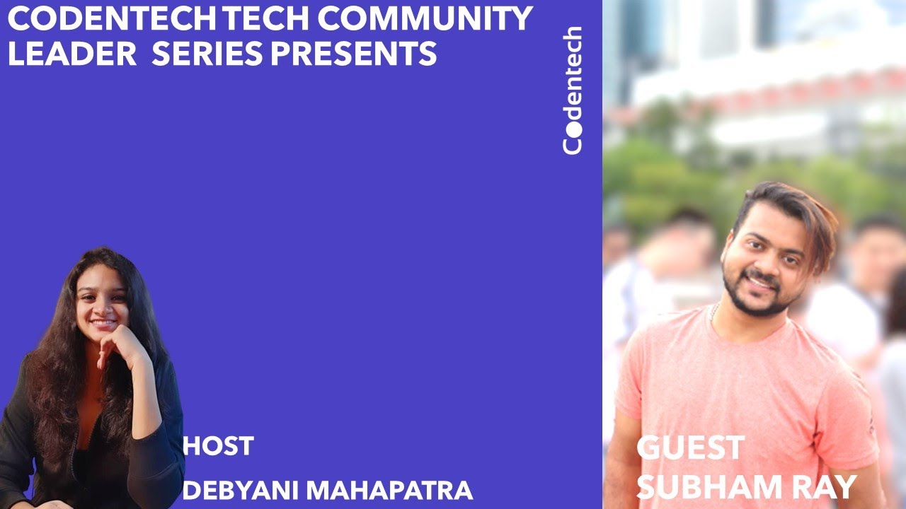 SUBHAM RAY | C# Corner MVP | MOST VALUABLE PROFESSIONAL | Tech Community Leader | Codentech ...