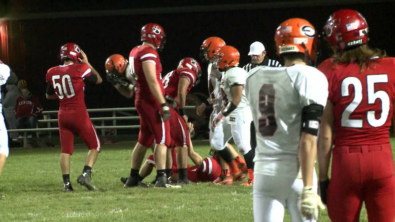Elida vs Kenton Football - YouTube