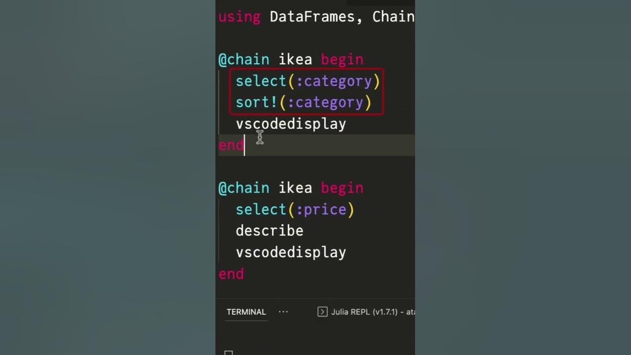 10 Selecting And Summarizing Columns Stats In One Step Shorts Julia And R Programming Youtube