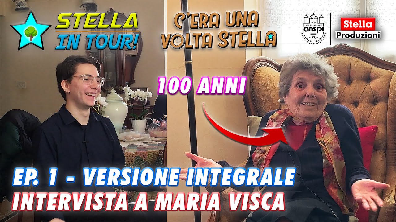INTERVISTA a MARIA VISCA per il suo CENTENARIO - EP. 1 INTEGRALE - C ...